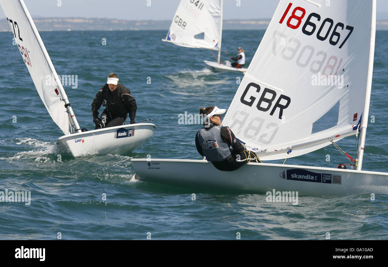 Preparation ISAF World Sailing Championships - Portugal Stock Photo - Alamy