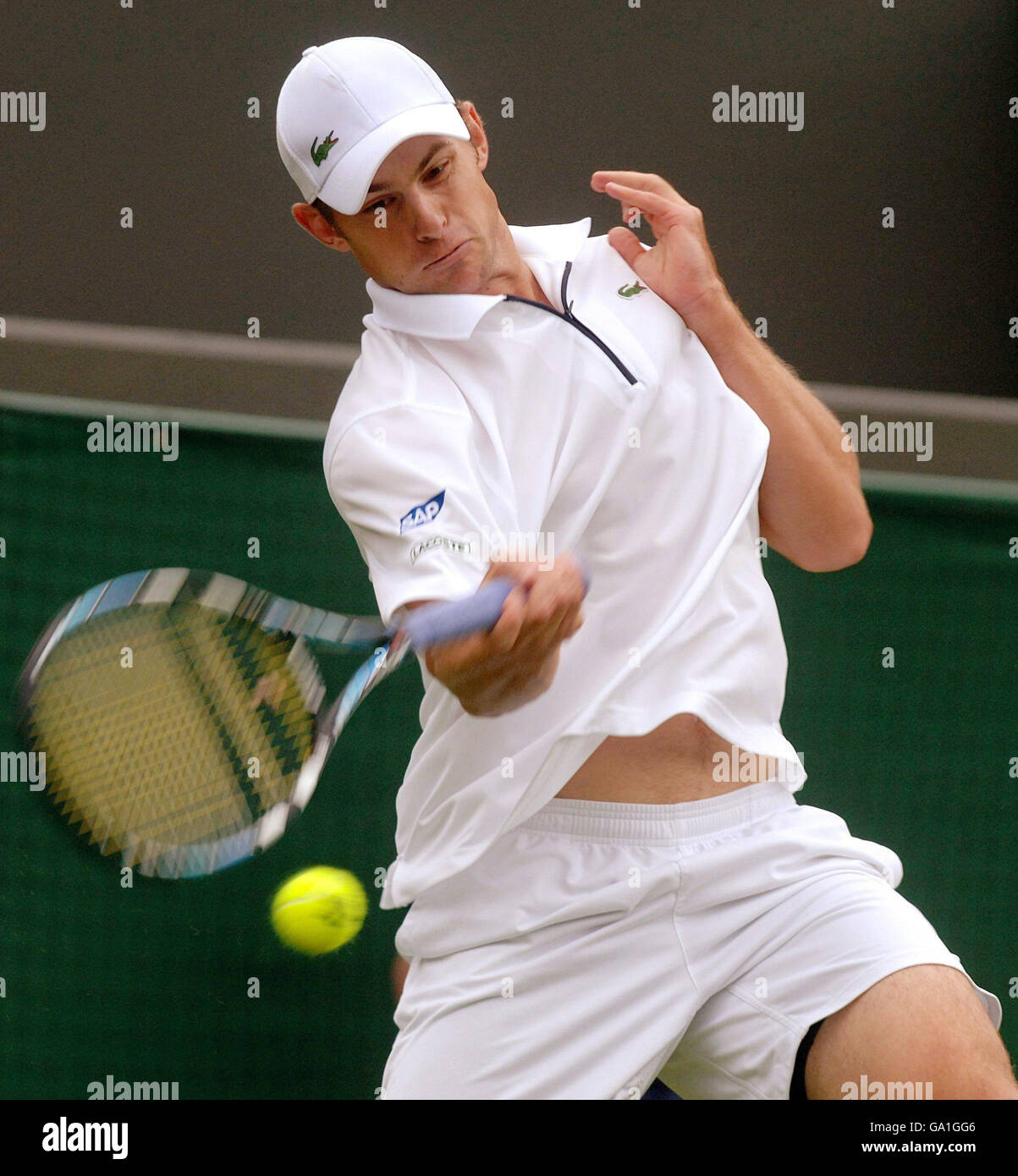 Tennis - Wimbledon Championships 2007 - Day One - All England Club. USA ...