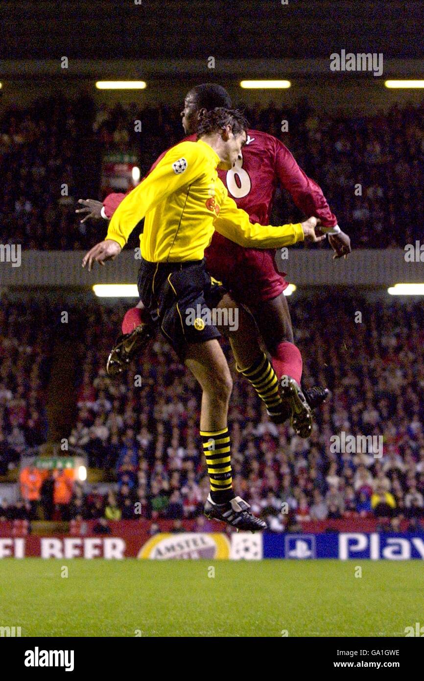 Soccer uefa champions league group b borussia dortmund v liverpool hi ...