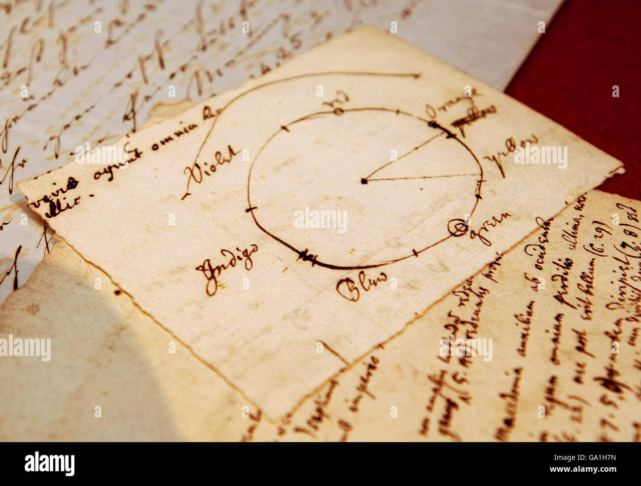 Historic letters to go under the hammer Stock Photo - Alamy