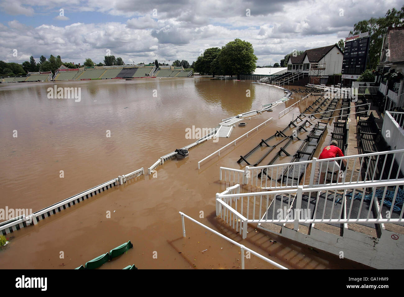 Cricket - Worcestershire Cricket Ground - New Road Stock Photo - Alamy
