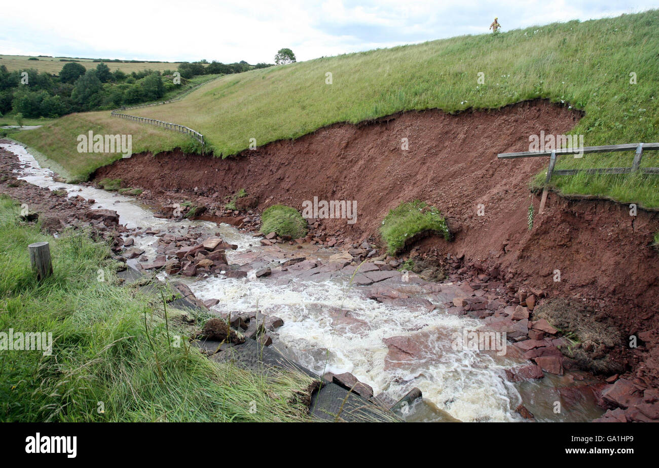 Which Engineers Fear Could Breach Following Heavy Rainfall High ...