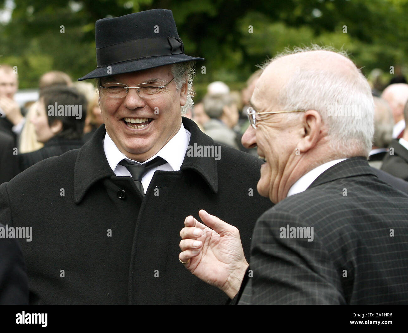 Bernard Manning funeral Stock Photo - Alamy