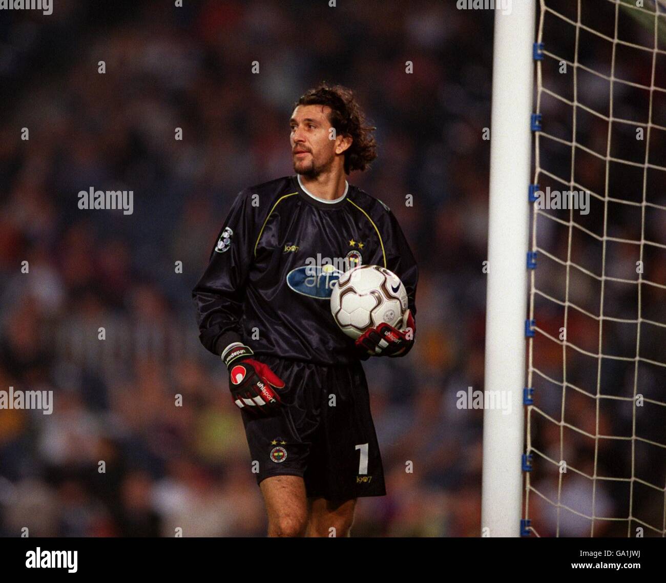 Fenerbahce goalkeeper rustu recber hi-res stock photography and images ...