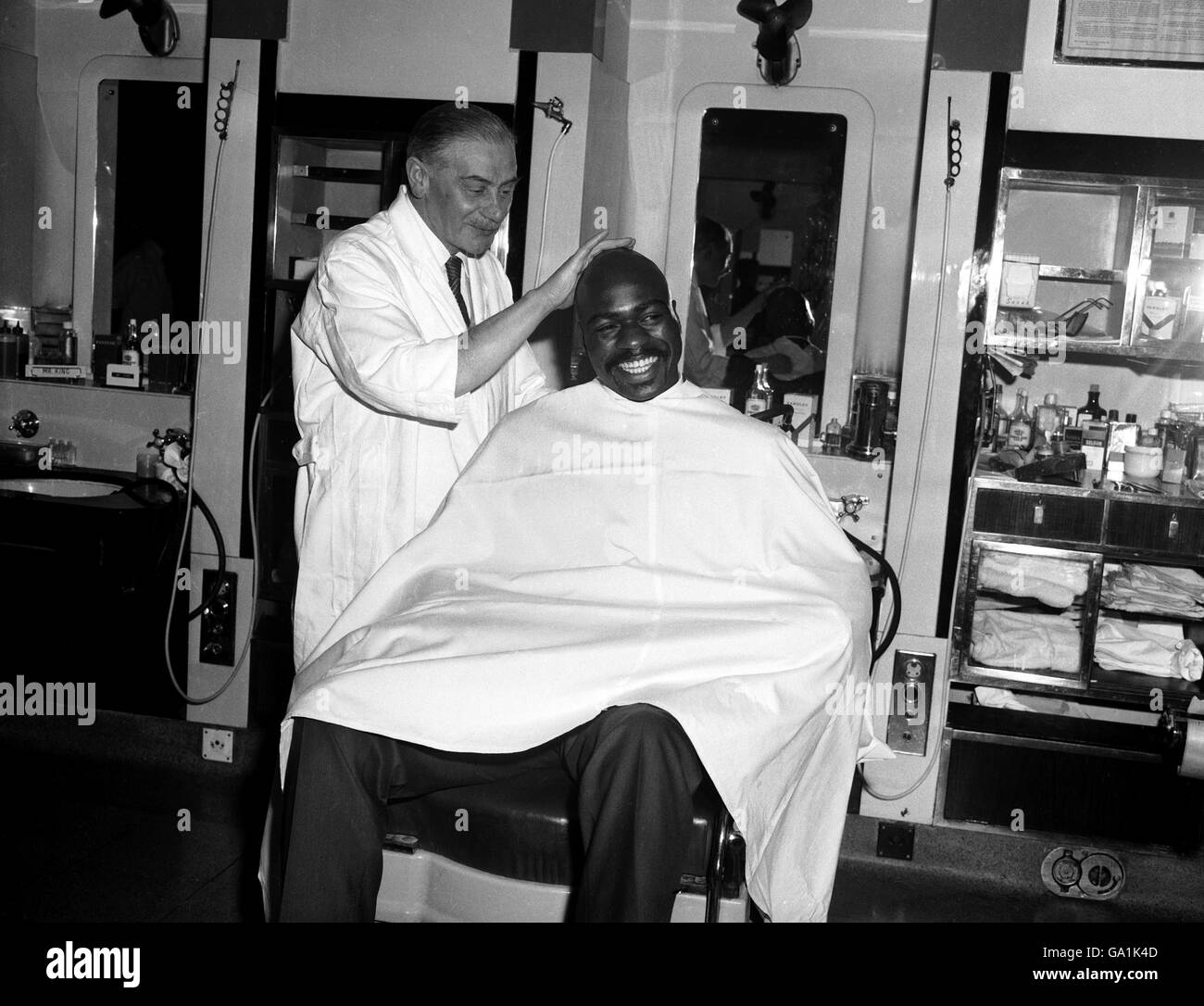 Boxing - Rubin 'Hurricane' Carter Stock Photo - Alamy
