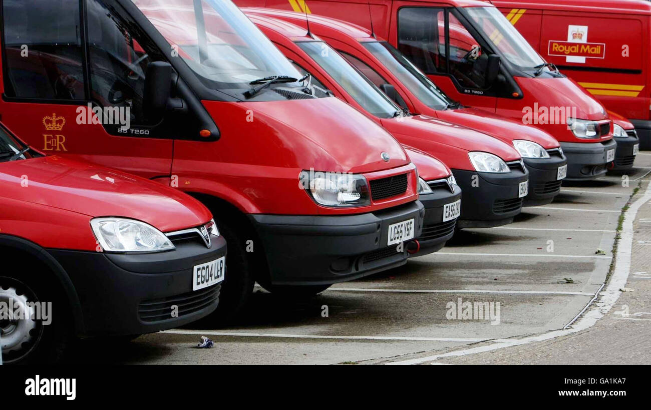 National postal workers strike Stock Photo - Alamy