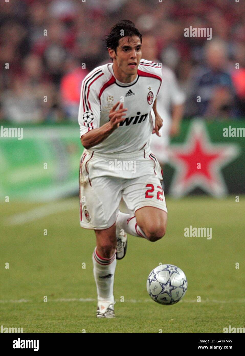 Soccer - UEFA Champions League - Final - AC Milan v Liverpool - Olympic Stadium. Kaka, AC Milan ...
