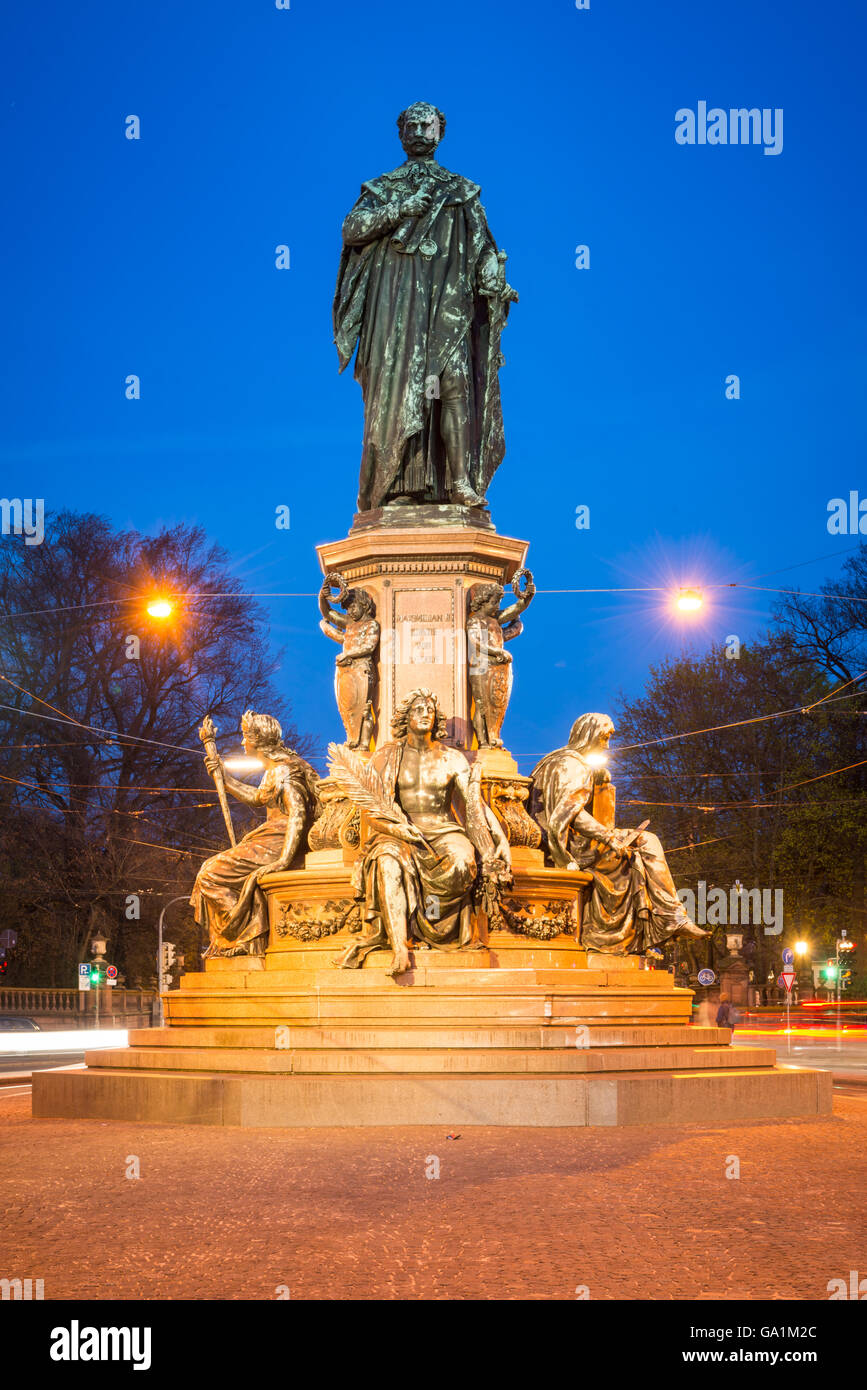 Statue maximillian ii hi-res stock photography and images - Alamy