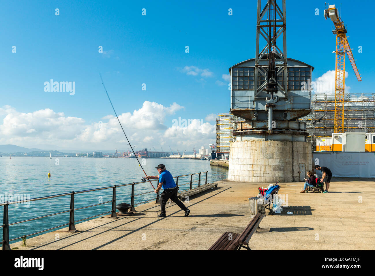 Santander in Spain Stock Photo - Alamy