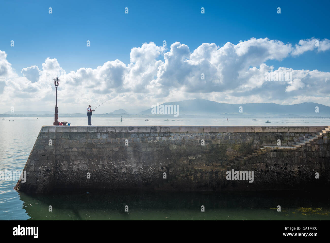 Santander in Spain Stock Photo - Alamy