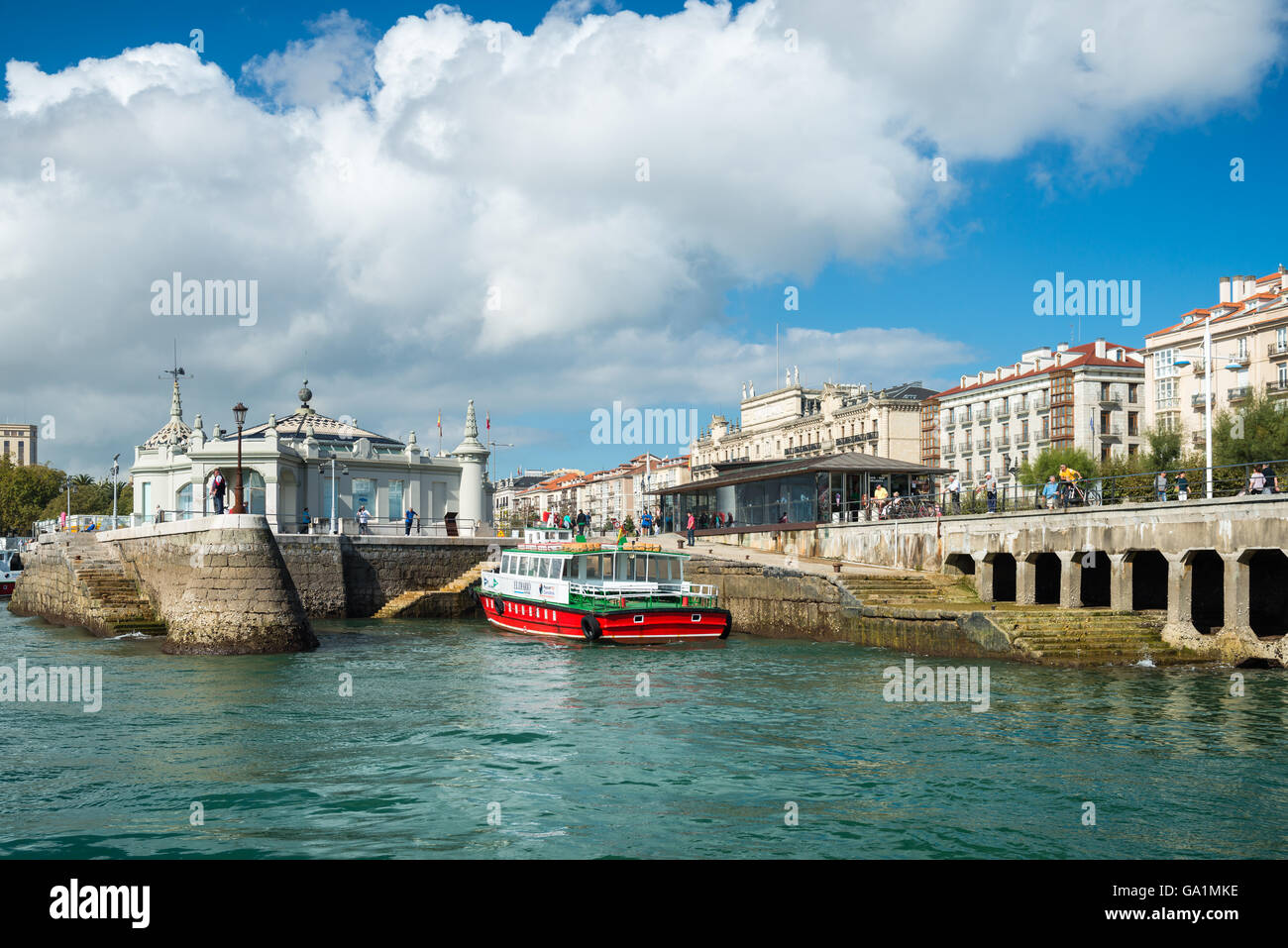 Santander in Spain Stock Photo - Alamy