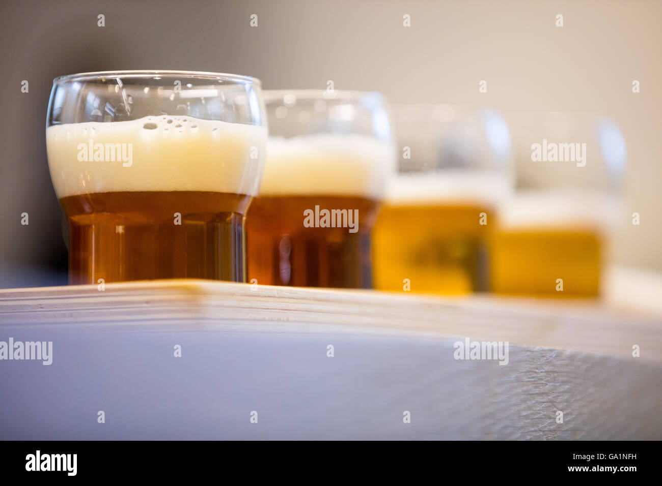 Beer glasses close up hi-res stock photography and images - Alamy