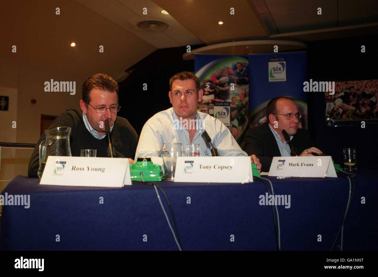 (L-R) Harlequins Management - Ross Young, Operations Director, Tony ...