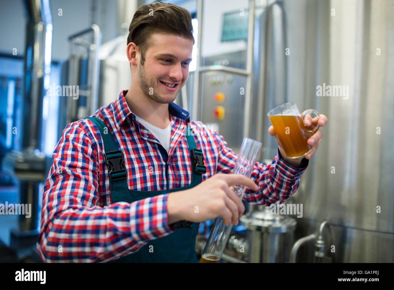 Measuring alcohol content hydrometer hi-res stock photography and ...