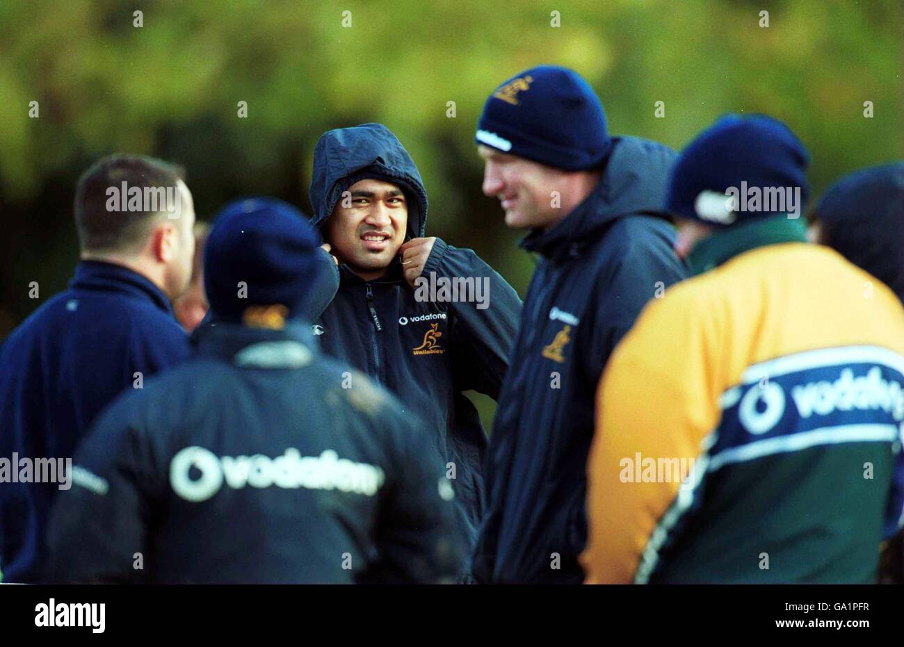 Rugby Union - Australian Training. Australian Wallabies Toutai Kefu ...