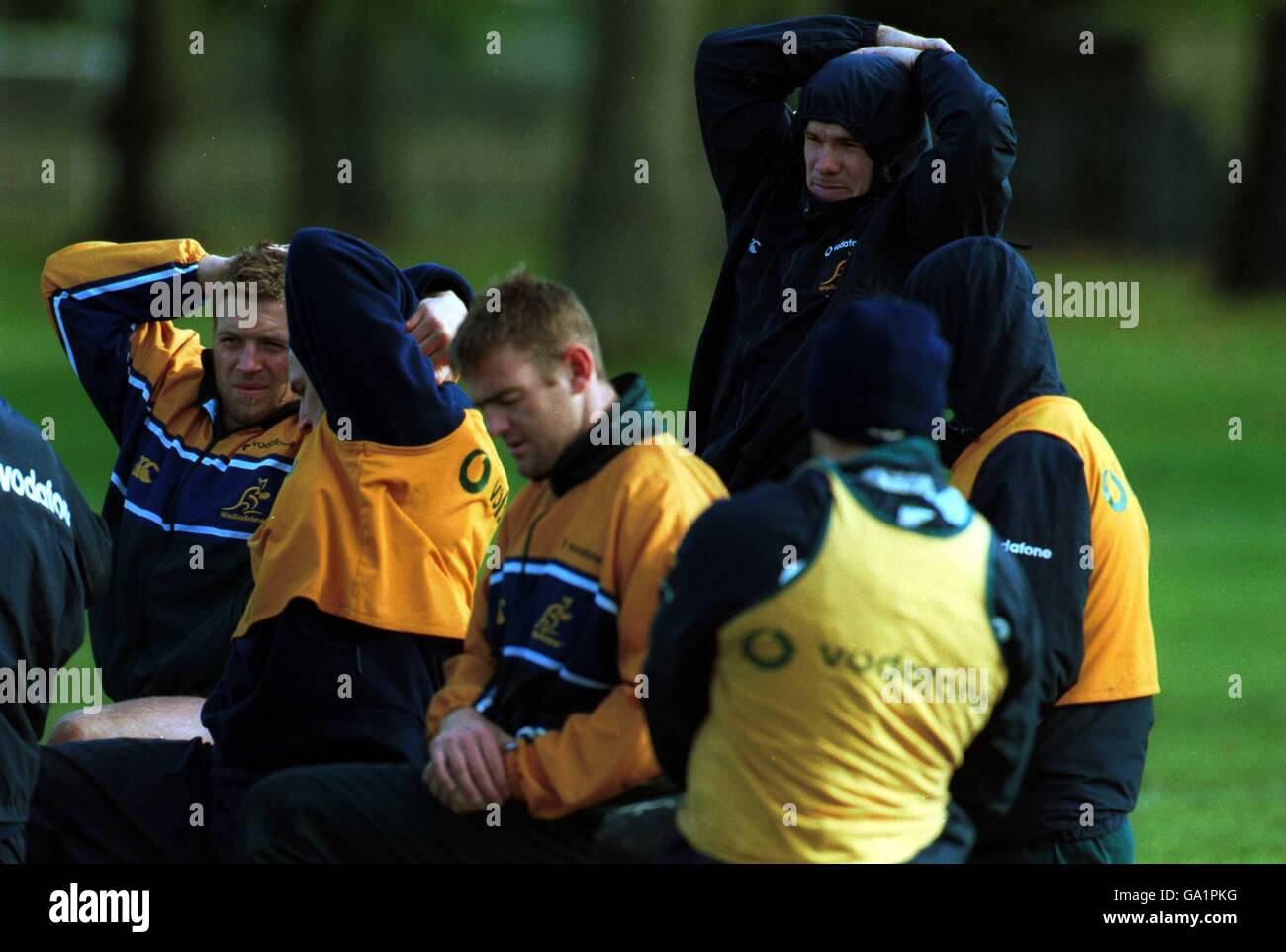 Rugby Union - Australian Training Stock Photo - Alamy