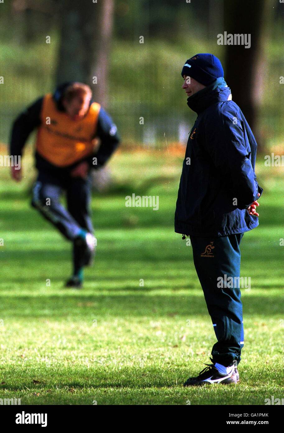 Rugby Union - Australian Training Stock Photo - Alamy