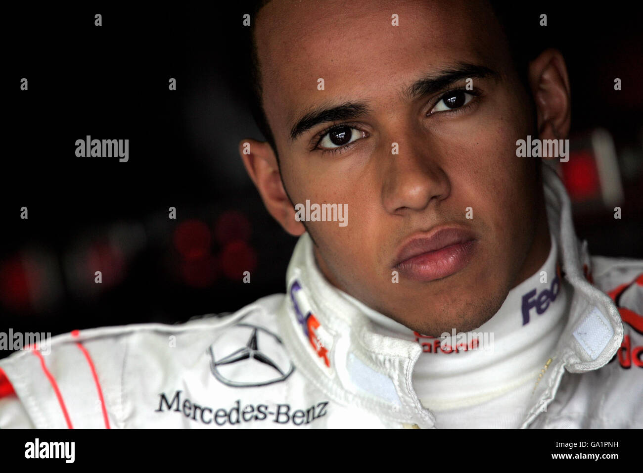 F1 head shot headshot portrait serious sports star mangpb hi-res stock ...