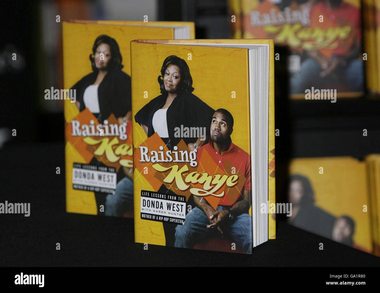 A number of books at an event in Waterstone's, Piccadilly in central ...