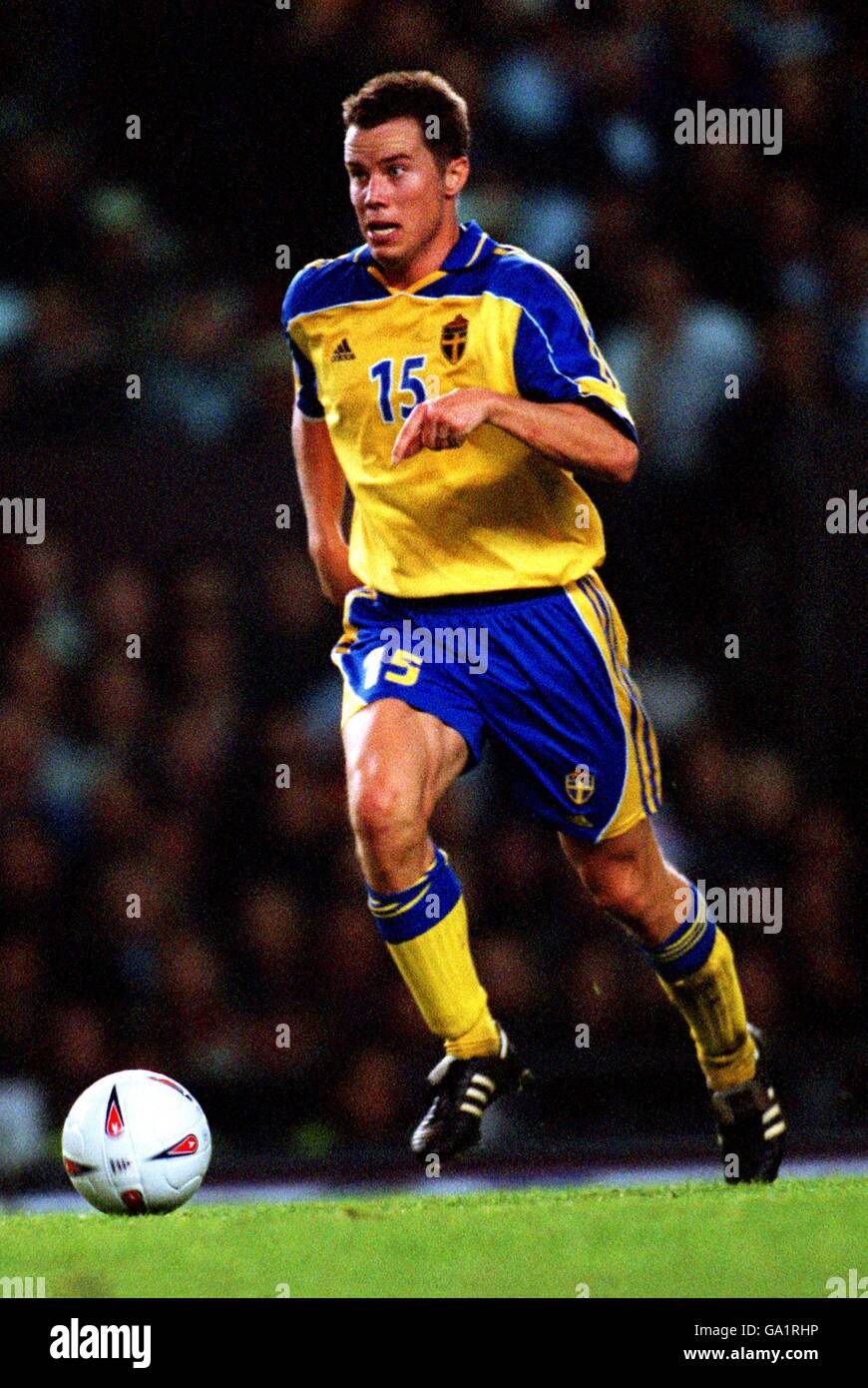 International Soccer - Friendly - England v Sweden. Daniel Andersson ...