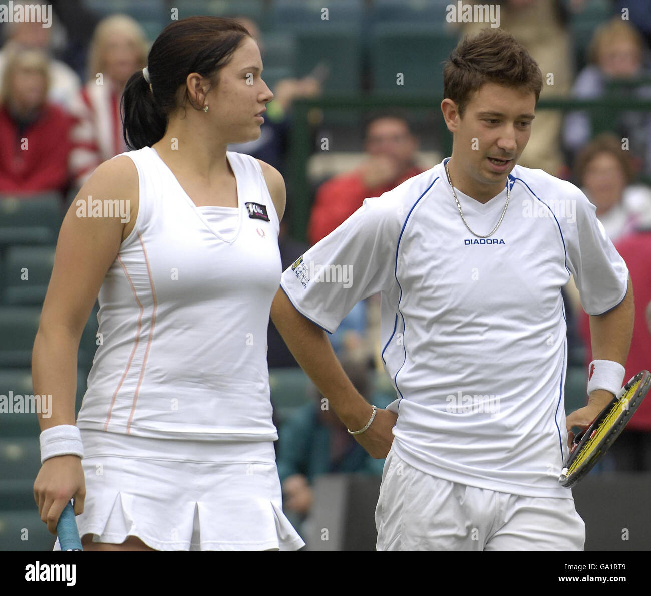 Great Britain's Alex Bogdanovic with mixed doubles partner Melanie ...