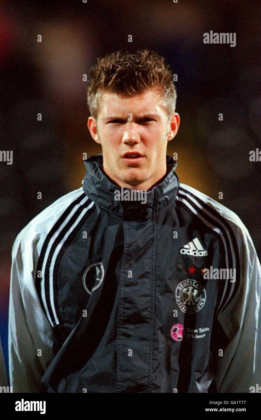 Soccer - Walkers Under-16 International Tournament - Spain v Germany. Florian Schacken, Germany ...