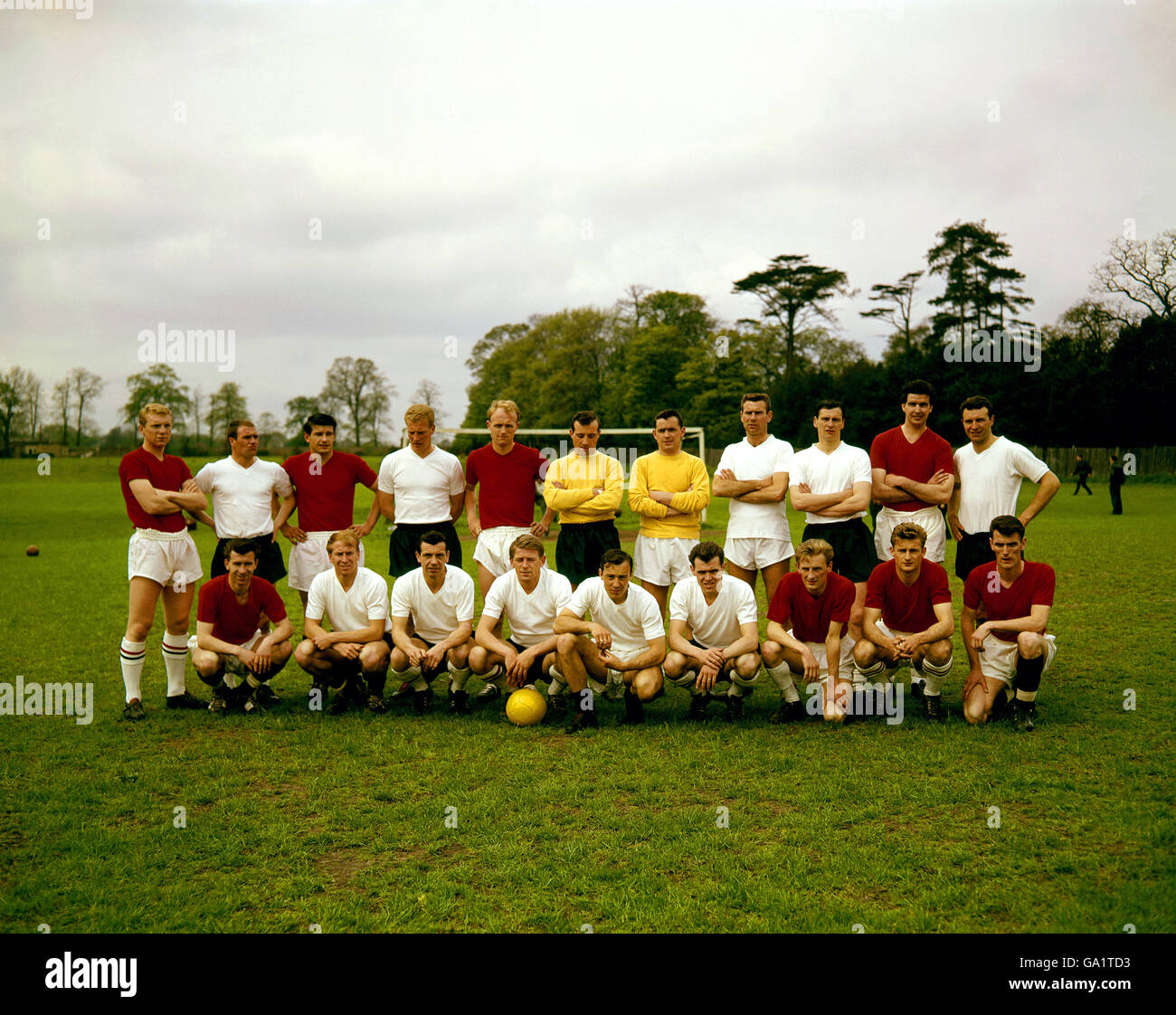 Soccer - England World Cup Squad Stock Photo - Alamy