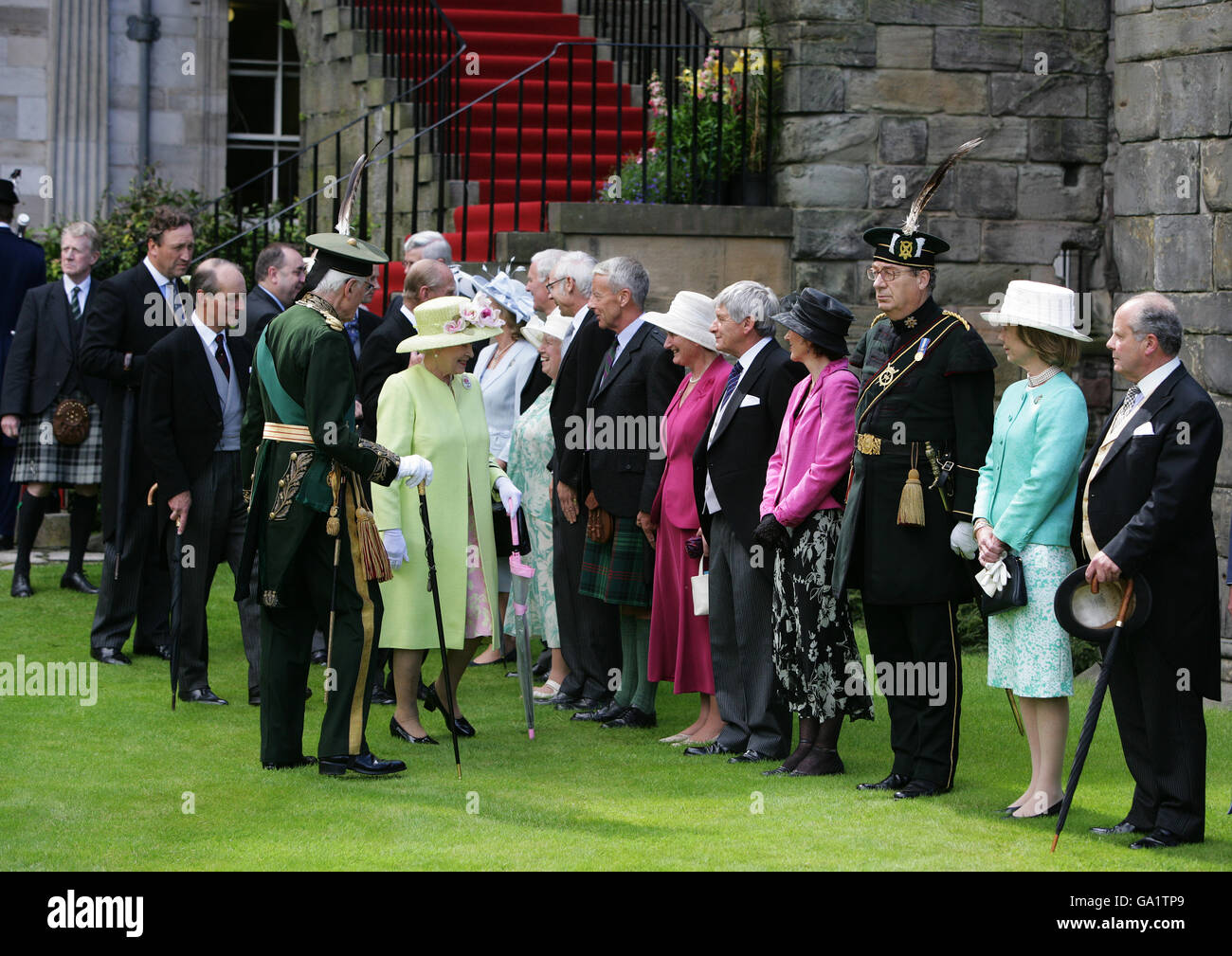 Queen in Scotland Stock Photo - Alamy