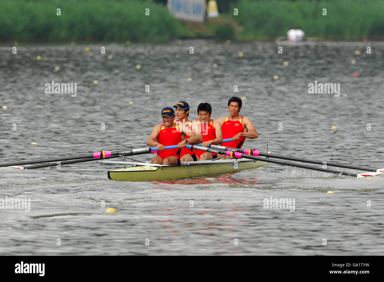 (R-L) China's Shuijian Yu, Yongping Chang, Lei Shen and Shuo Liu ...