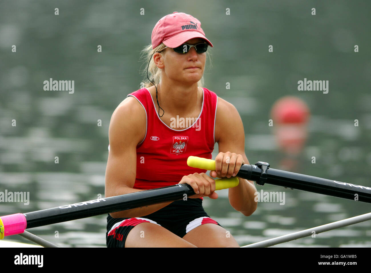 Rowing - 2007 World Cup - Bosbaan. Poland's Julia Michalska competes in ...