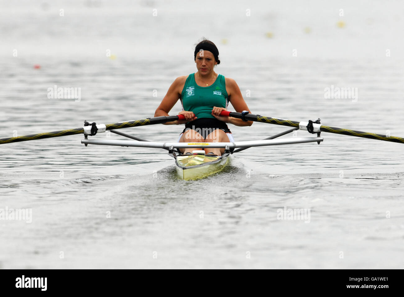 Rowing - 2007 World Cup - Bosbaan. Ireland's Caroline Ryan competes in ...