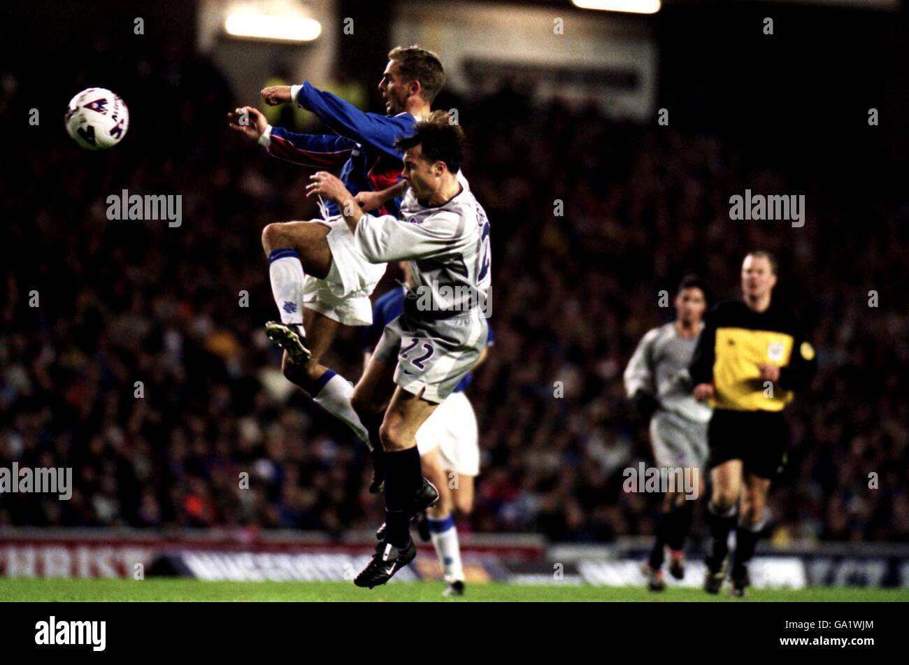 Soccer - UEFA Cup - Third Round - First Leg - Rangers v Paris Saint ...