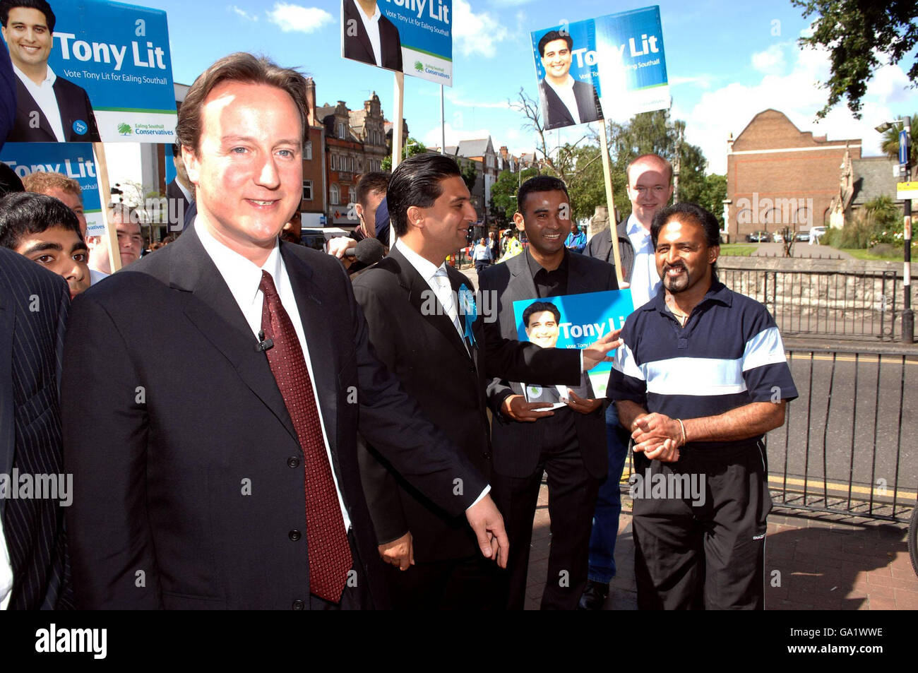 Cameron in Ealing Stock Photo - Alamy