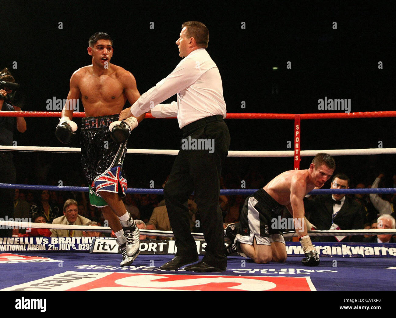 Boxing - Commonwealth Lightweight Title - O2 Arena Stock Photo - Alamy