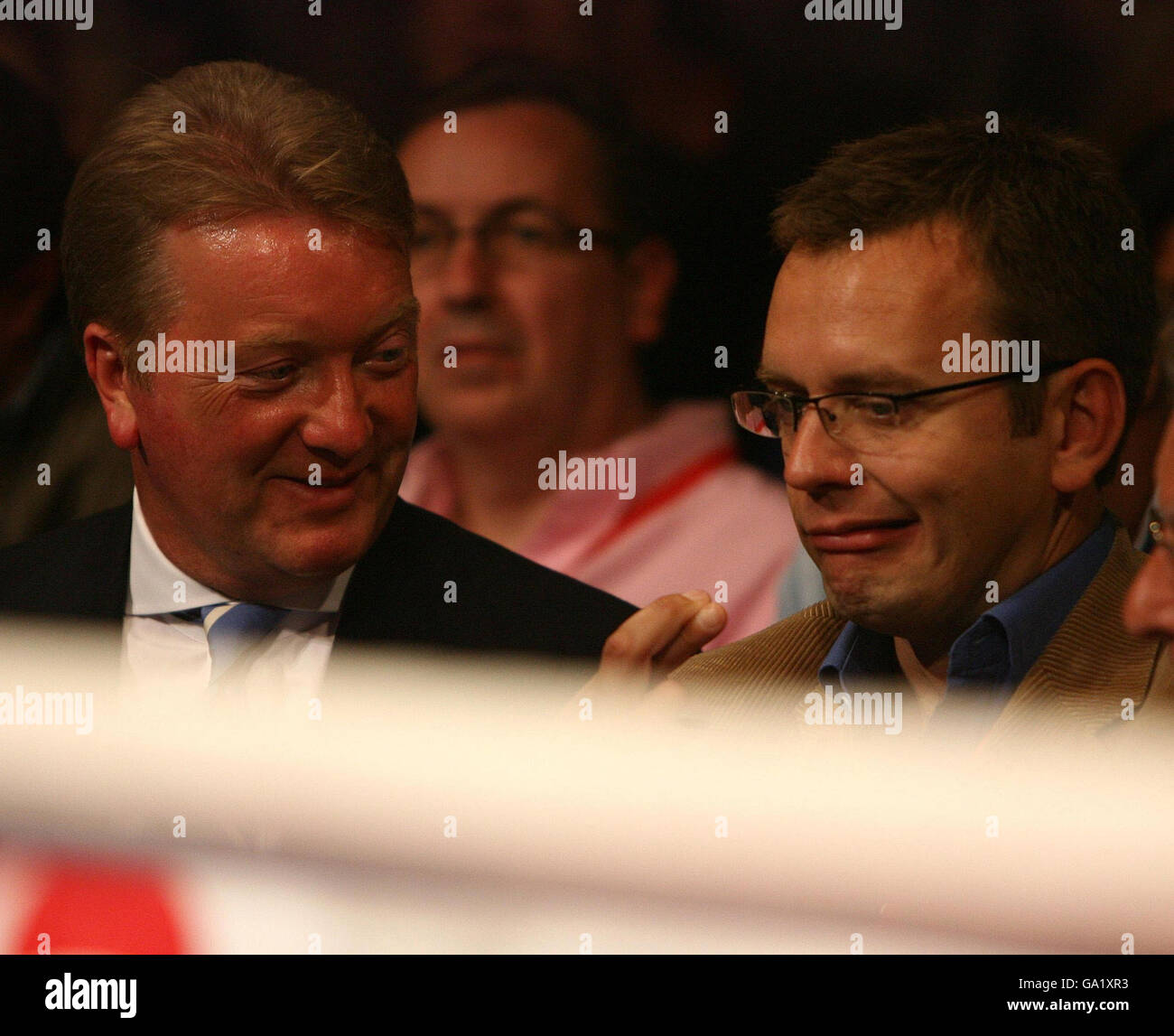 Boxing - Commonwealth Lightweight Title - O2 Arena. Frank Warren (left ...
