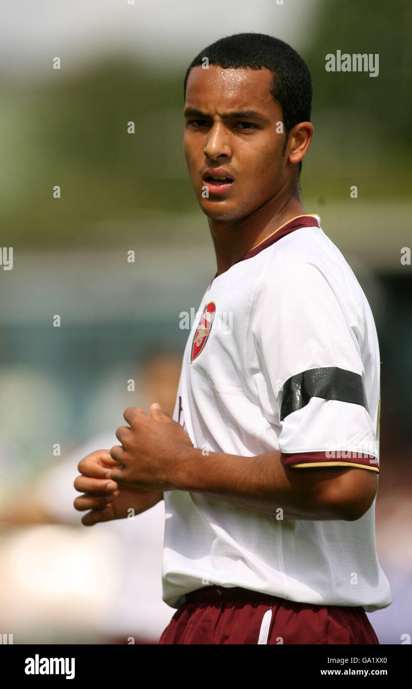 Soccer - Friendly - Barnet v Arsenal - Underhill Stadium Stock Photo ...