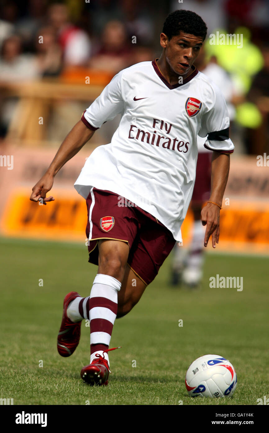 Soccer - Friendly - Barnet v Arsenal - Underhill Stadium Stock Photo ...