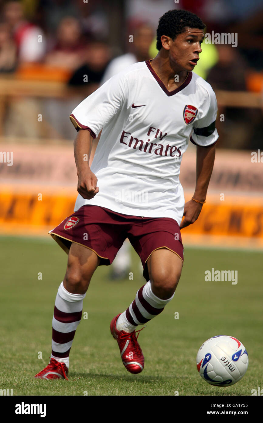 Soccer - Friendly - Barnet v Arsenal - Underhill Stadium Stock Photo ...