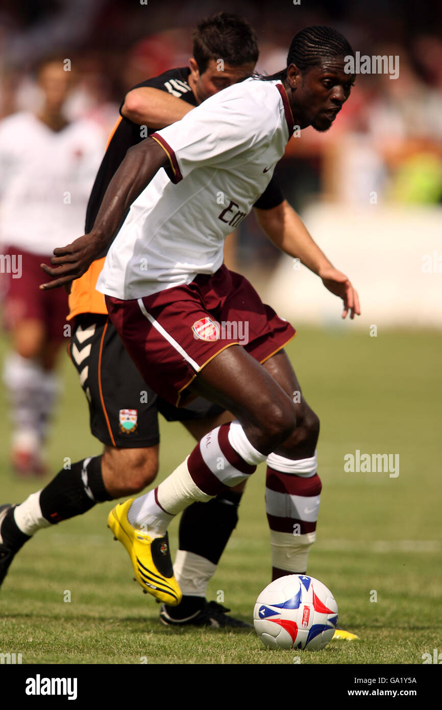 Soccer - Friendly - Barnet v Arsenal - Underhill Stadium Stock Photo ...