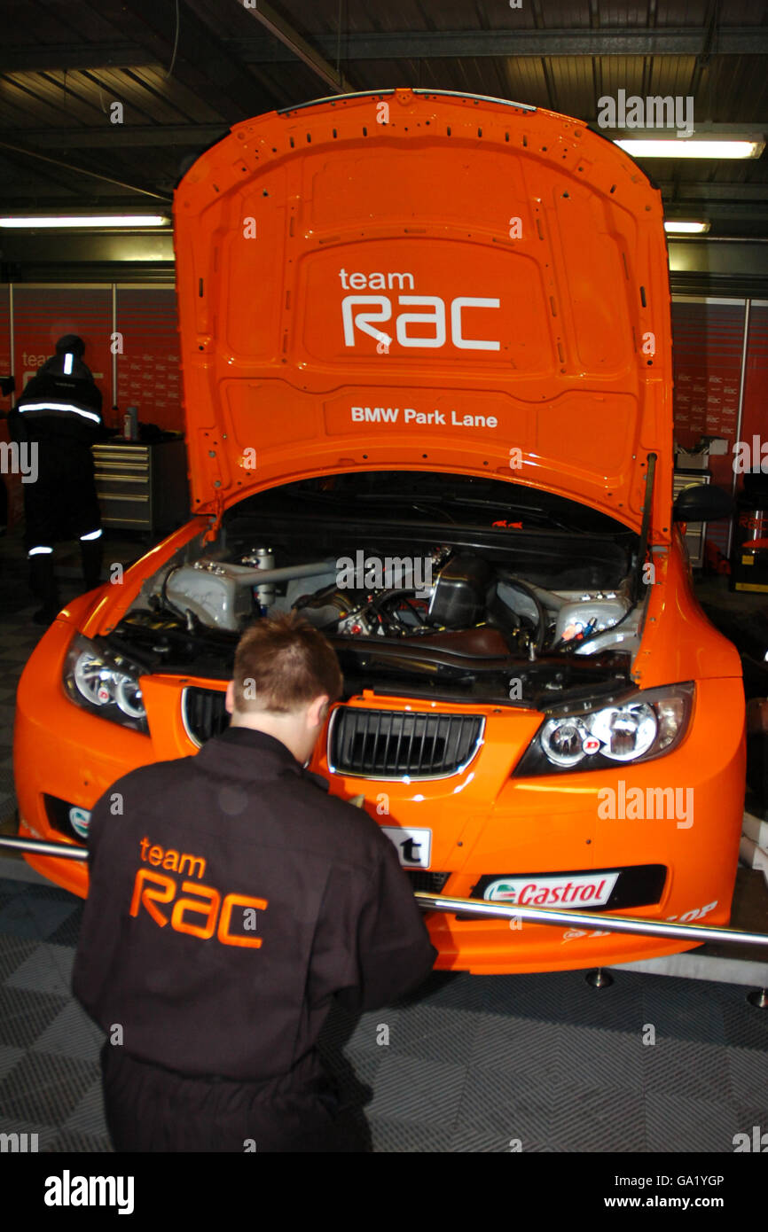 Team rac mechanics work on the car hi-res stock photography and images ...