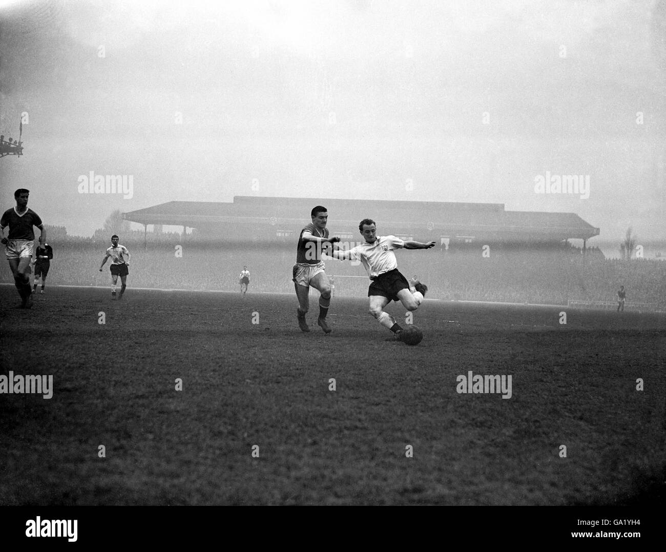 Soccer - FA Cup - Semi Final Replay - Fulham v Manchester United Stock ...