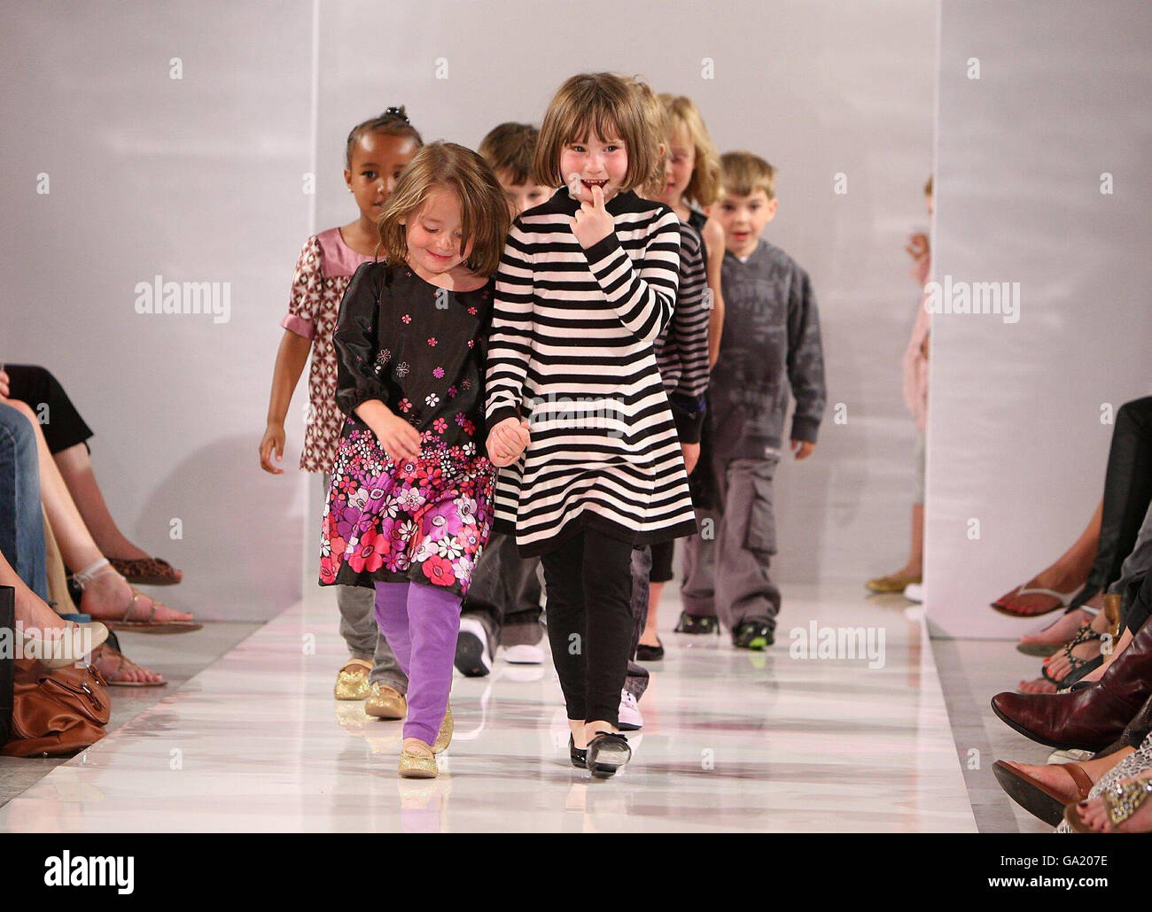 The George Autumn/Winter 2007 fashion show at the Vinyl Factory in west ...