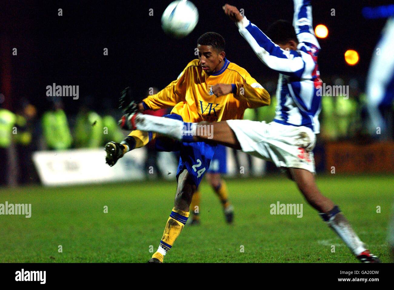 Emp08 action mans v hudders football hi-res stock photography and ...
