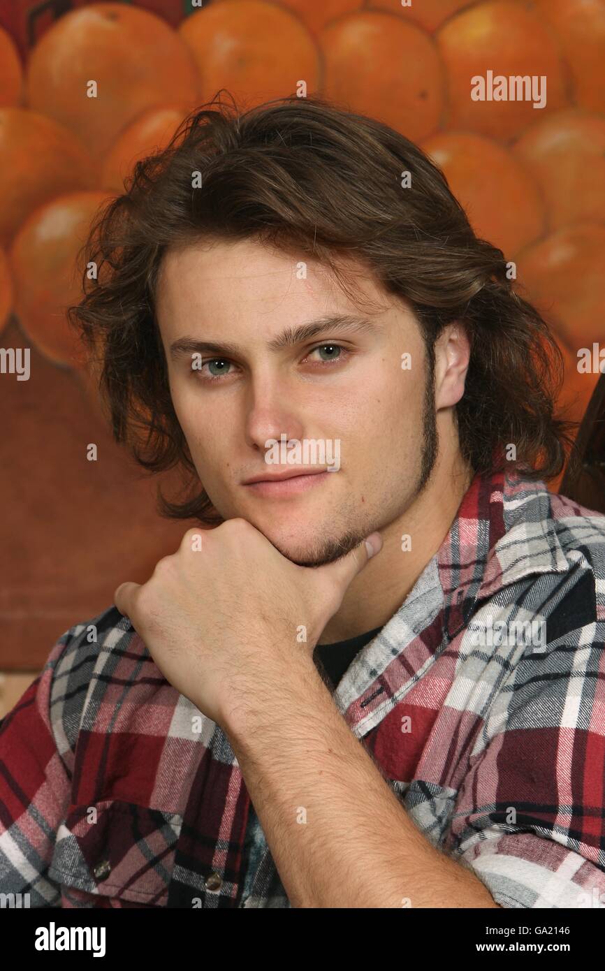 Home and Away actor Mark Furze (who plays Rik) during a portrait ...