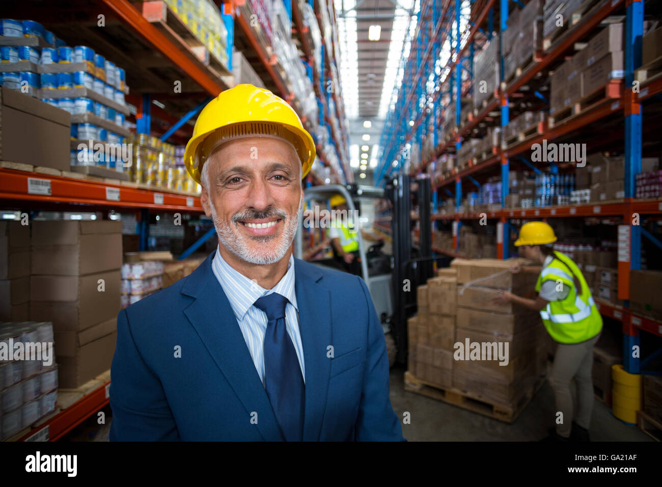 Happy manager hi-res stock photography and images - Alamy