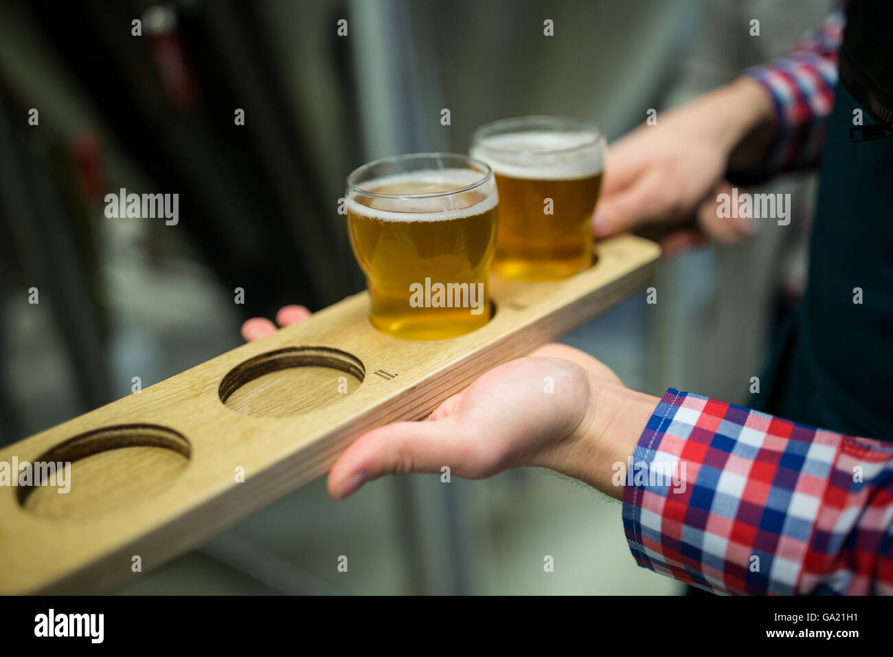 Beer sampler tray hi-res stock photography and images - Alamy