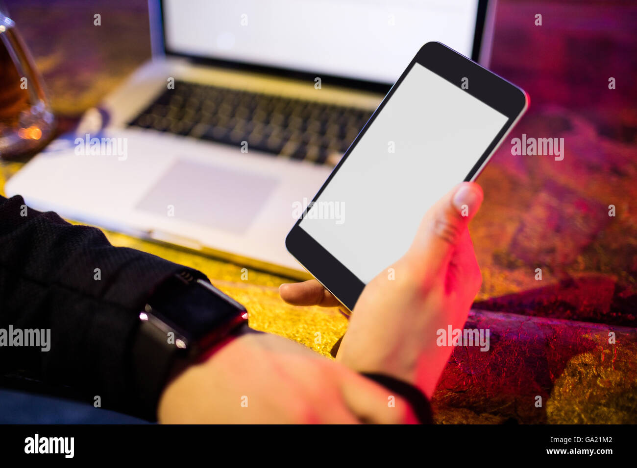 Bar counter table hi-res stock photography and images - Alamy