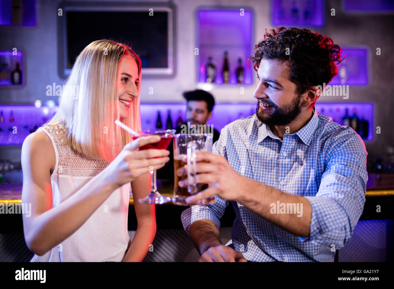 Stylish glass alcoholic cocktail hi-res stock photography and images ...