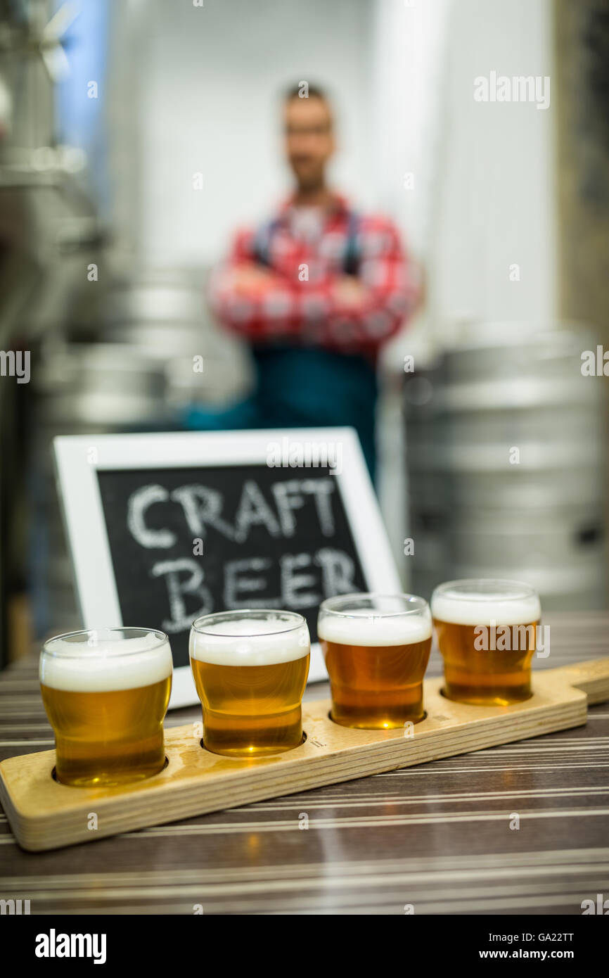 Beer sampler tray hi-res stock photography and images - Alamy