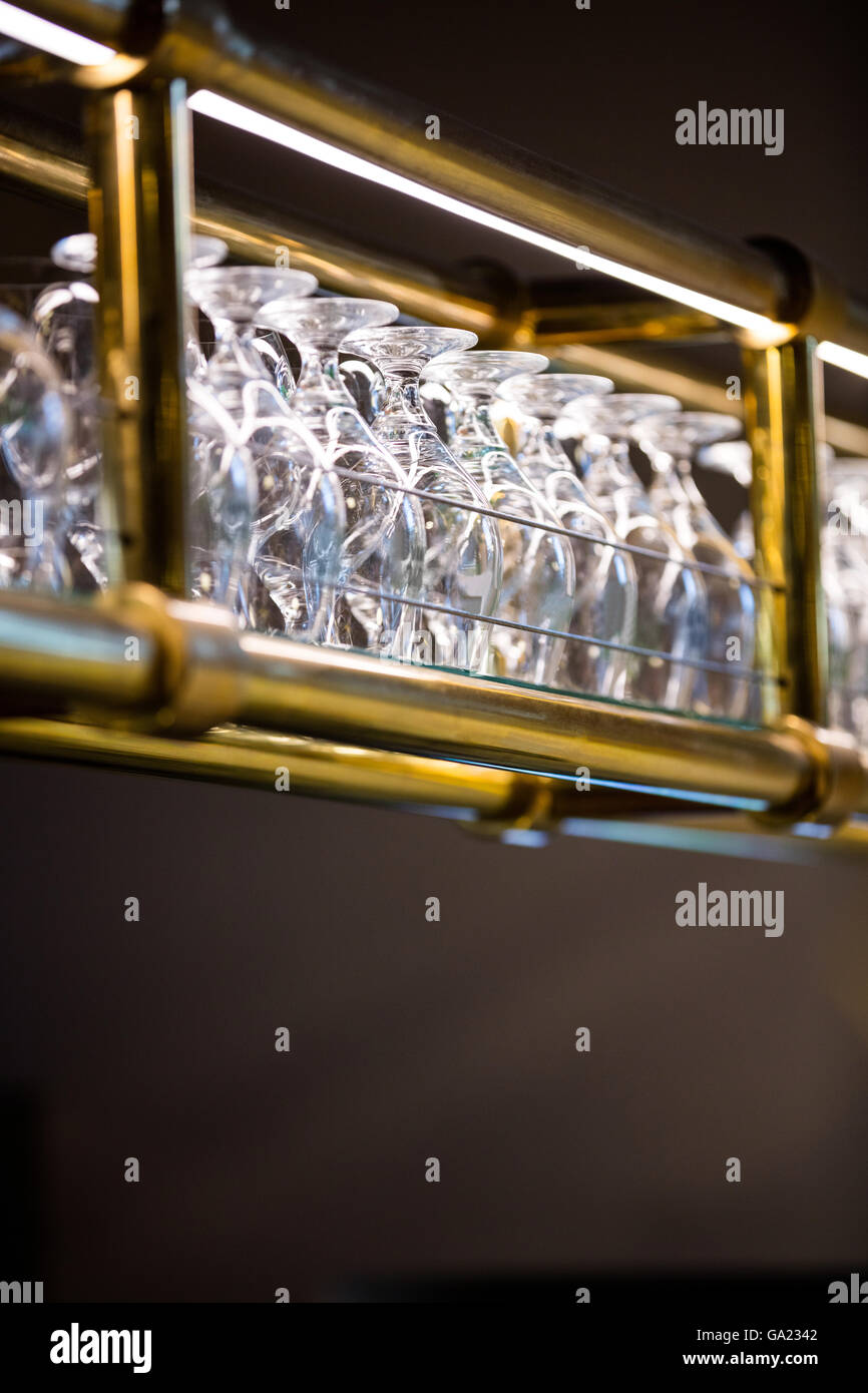 Bar rack hi-res stock photography and images - Alamy